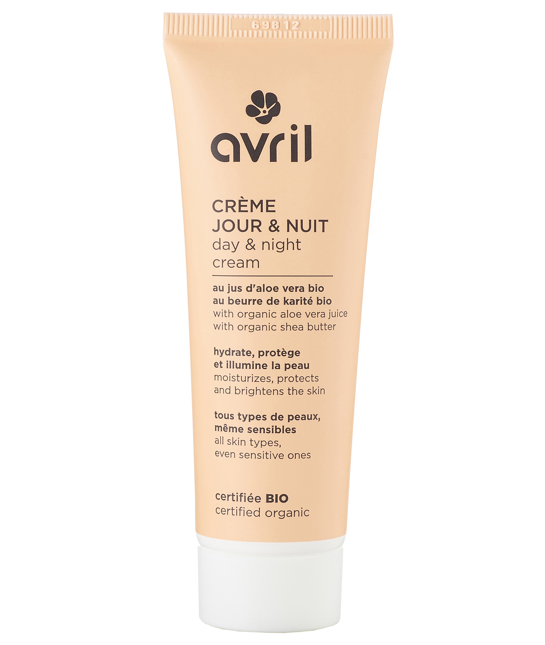 Crème de jour et nuit - Certifié Bio NEUTRE - Grain de Malice Crème de jour et nuit - Certifié Bio NEUTRE - Grain de Malice